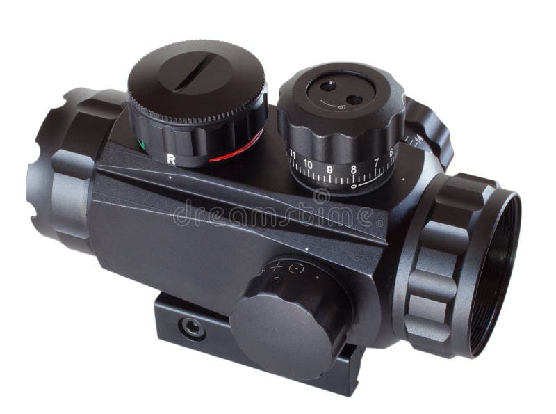 Gun optic stock image. Image of electronic, isolated - 66786589