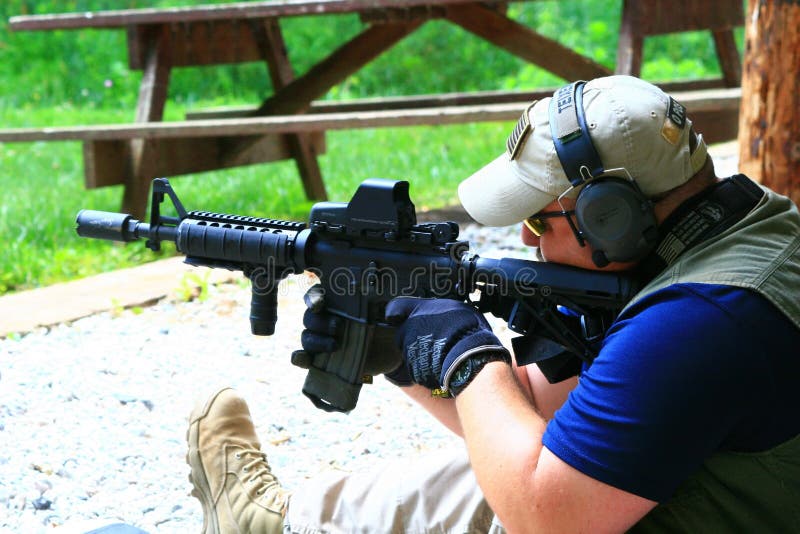 Firearms Training Course editorial photography. Image of keeping - 15623327