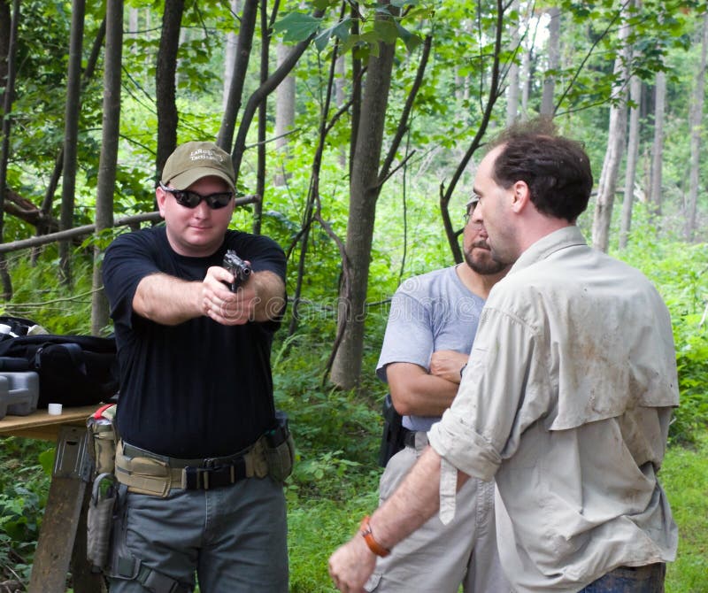 Firearms Training Course editorial photo. Image of instruction - 15623336