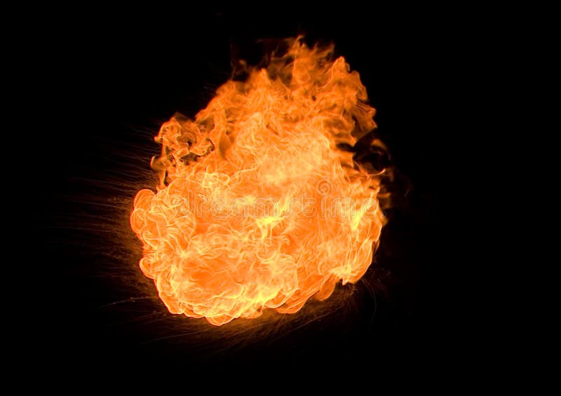 Fireball stock image. Image of design, dark, light, power - 10689177