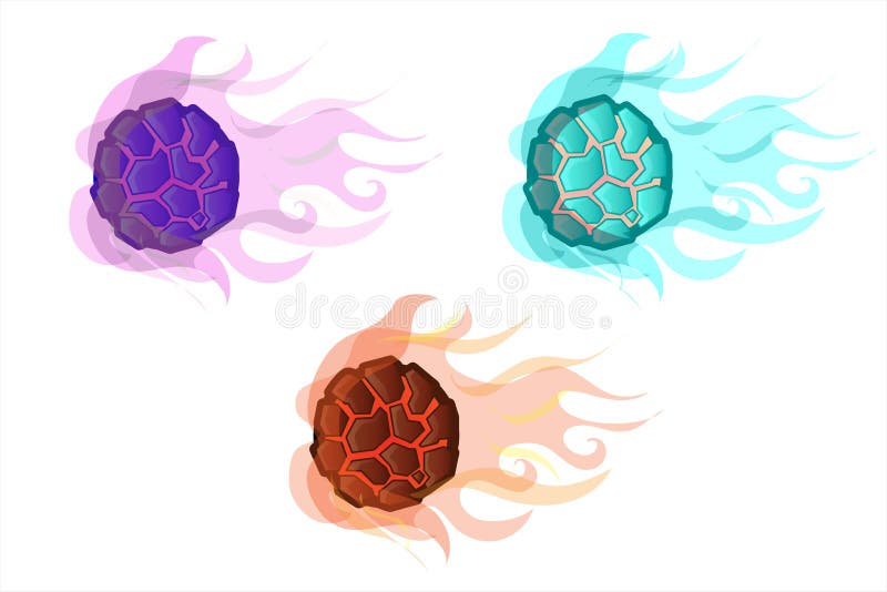 Fireball stock illustration. Illustration of magic, flame - 29200276