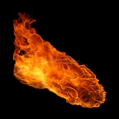 Fireball stock photo. Image of design, background, flaming - 5402776
