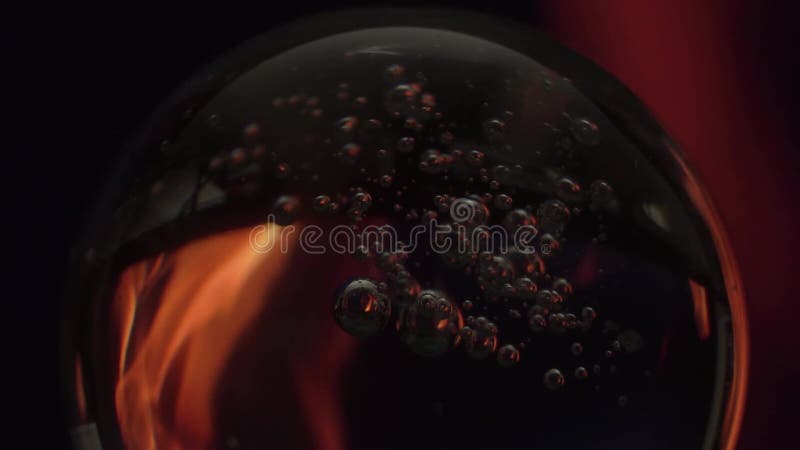 Fireball. the Ball is a Sphere with the Fire of the Flame Reflected in ...