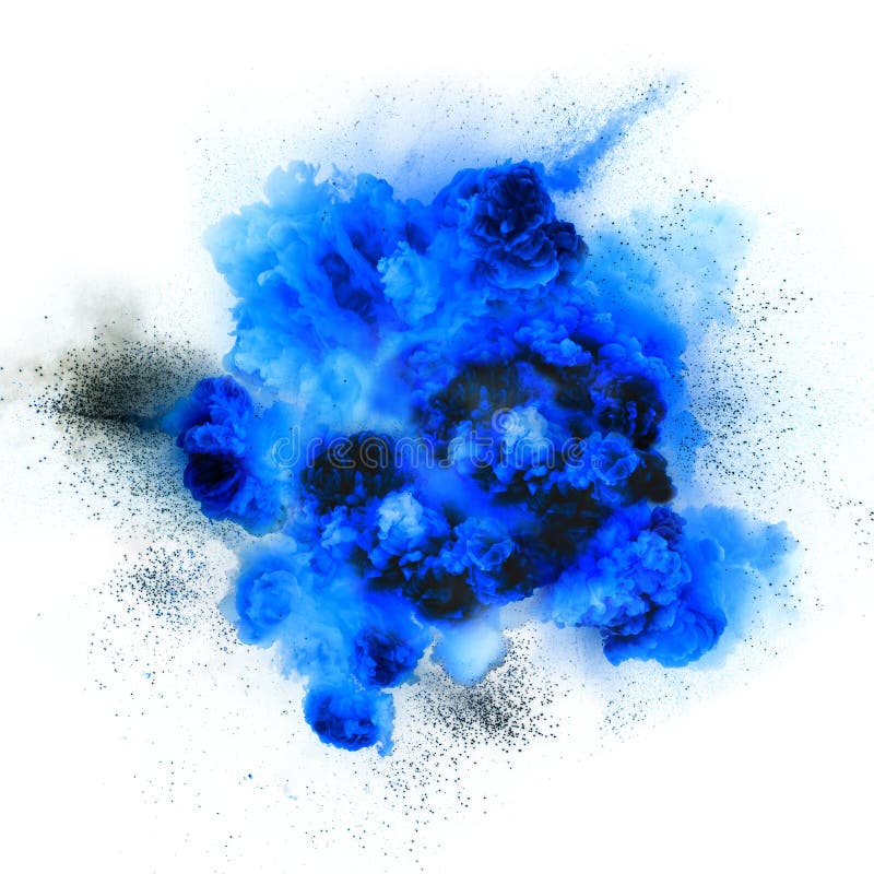 Blue Fireball Transparent