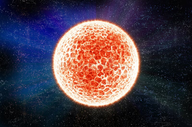 Fireball planet stock illustration. Illustration of global - 51548070