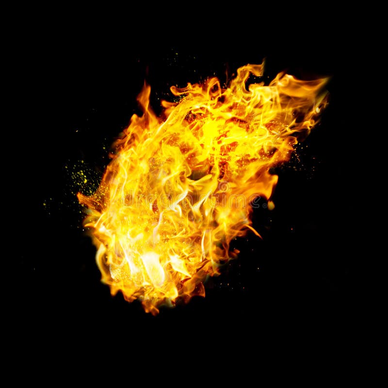 Fire Isolated on Transparent Background. Stock Vector - Illustration of ...
