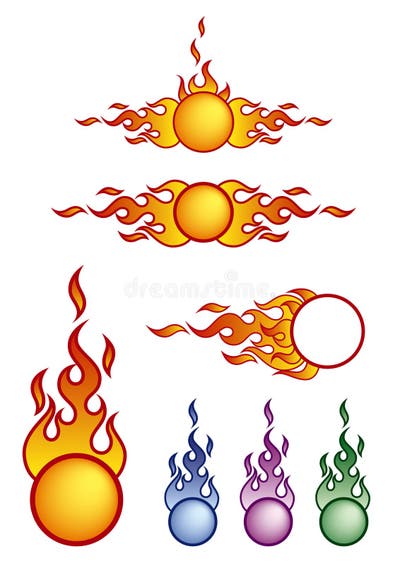 Yellow Fireballs Stock Illustrations – 177 Yellow Fireballs Stock ...