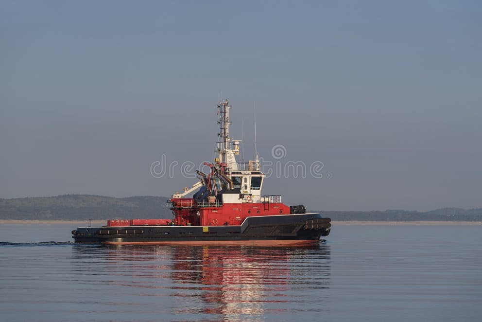 Fireboat stock image. Image of rescue, economy, coast - 330378325