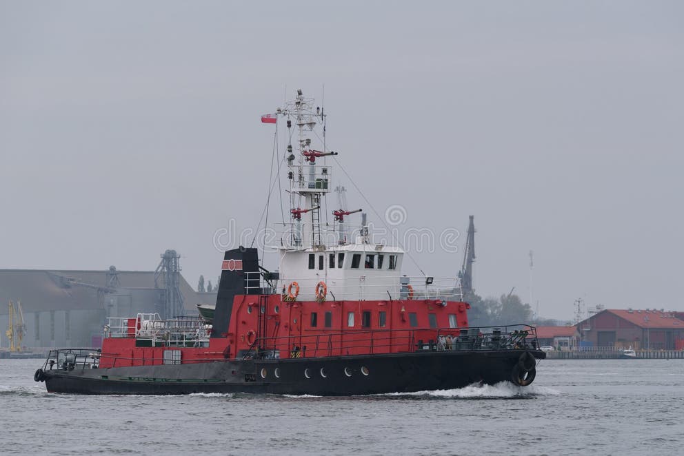 Fireboat stock photo. Image of breakwater, ship, boat - 330378454