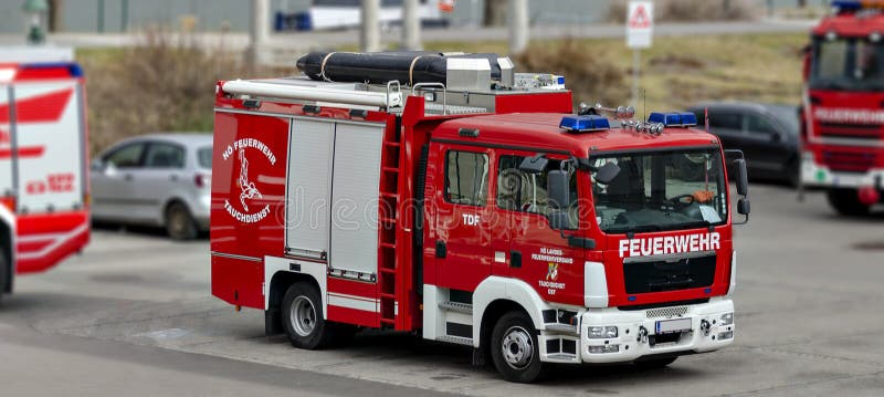 Voluntary Firebrigade Vehicle Editorial Photography - Image of rescue ...