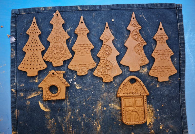 Fireclay figures stock photo. Image of handmade, handwork - 88474738