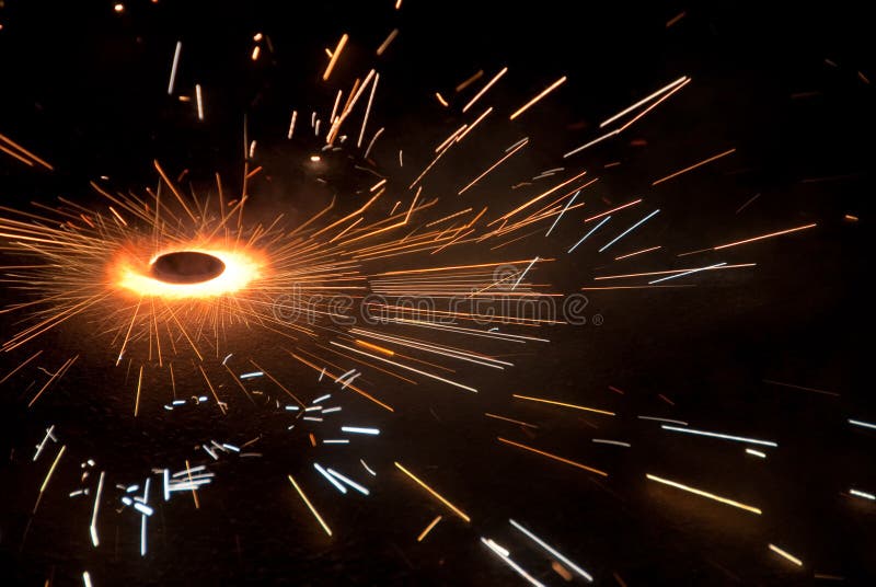 Sparkling fuse burnout stock photo. Image of danger, train - 46756