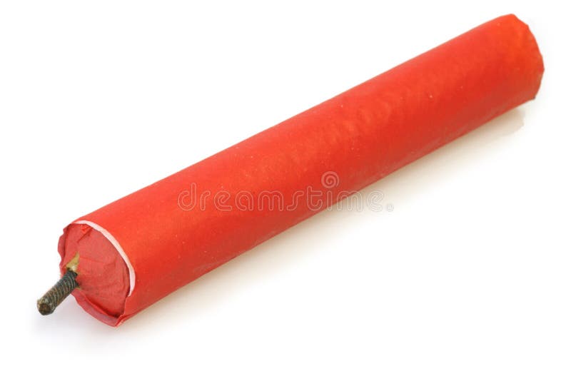 Single red cracker stock photo. Image of cracker, snap - 1528518