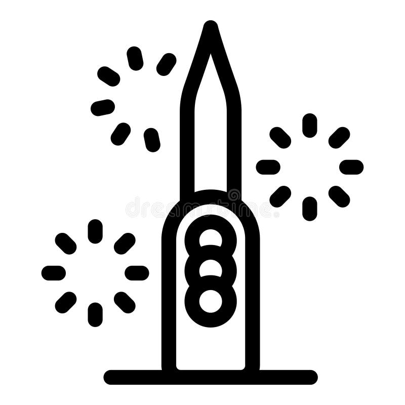 Firecracker Exploding with Sparks Flying for Holiday Celebration Stock ...