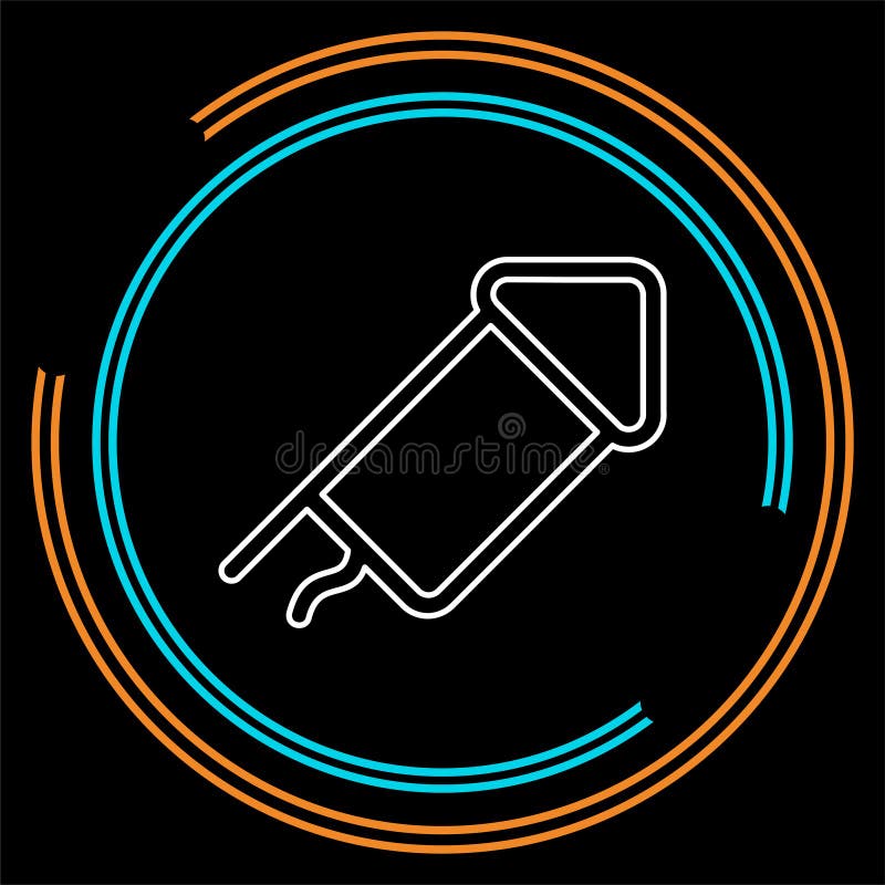 Firecracker Icon. Logo Element Illustration. Stock Vector ...