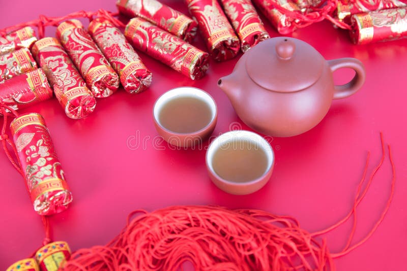 Firecrackers Decoration Chinese New Year Festival Stock Image - Image ...