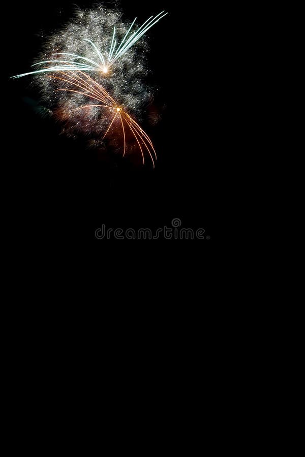 Firecrackers at night stock image. Image of evening, exciting - 41601385