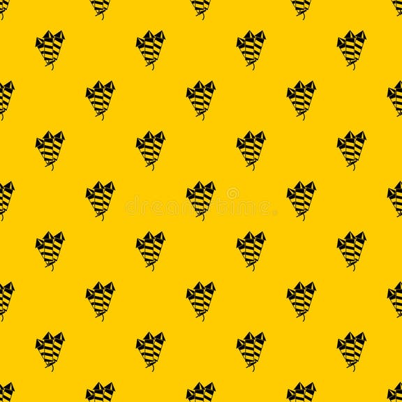Firecrackers Pattern Vector Stock Vector - Illustration of loud, happy ...