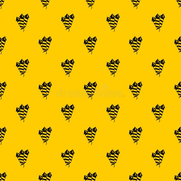 Firecrackers Pattern Vector Stock Vector - Illustration of loud, happy ...