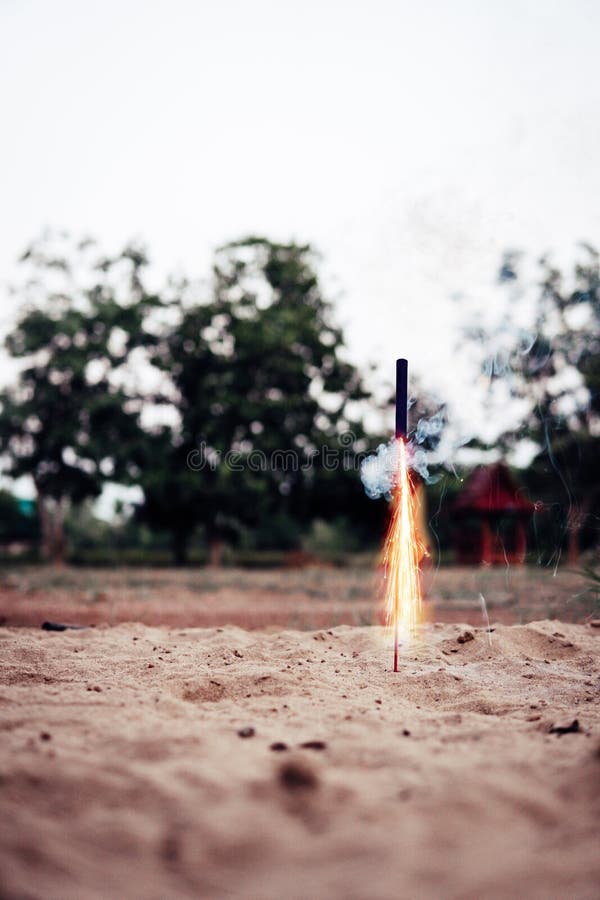 Firecrackers Rocket Launching Stock Image - Image of anniversary ...