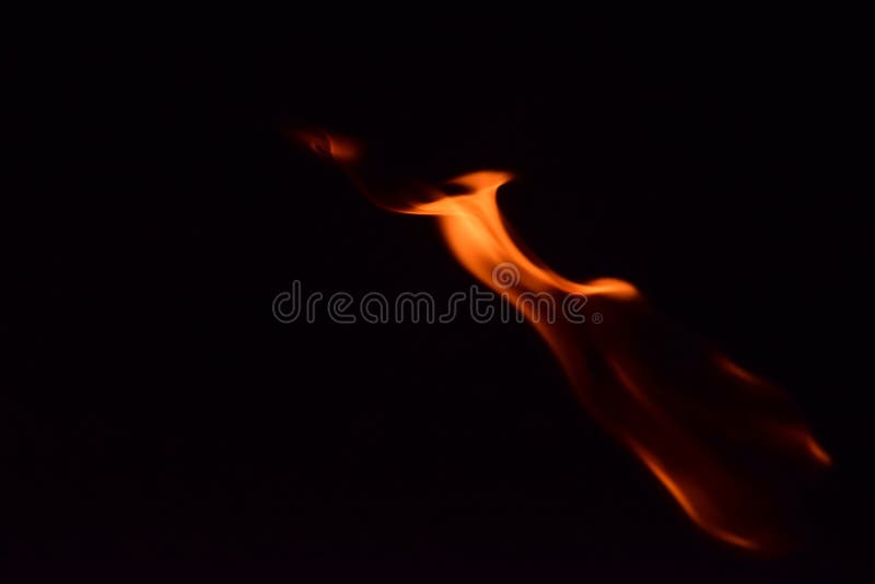 Fired Esthetics in a Dark Background Stock Image - Image of background ...