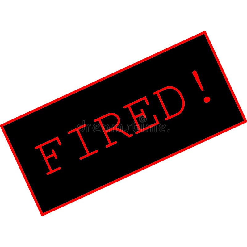 Fired icon stock illustration. Illustration of diagram - 301375255