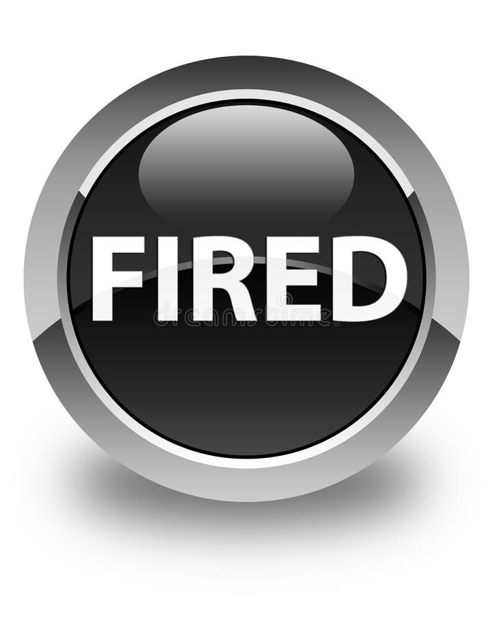 Fired Glossy Black Round Button Stock Illustration - Illustration of ... Fired Glossy Black Round Button Stock Illustration - Illustration of ...