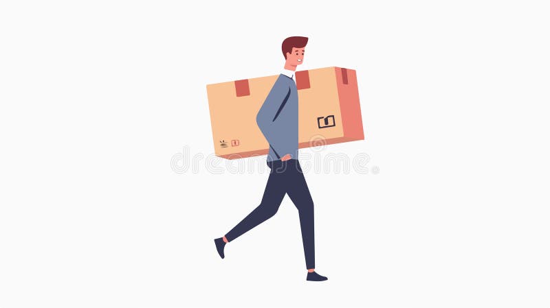 Fired Office Worker Quitting, Leaving Work after - Powerful Image of ...