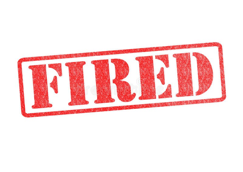 Fired stamp stock vector. Illustration of design, dismiss - 17643157