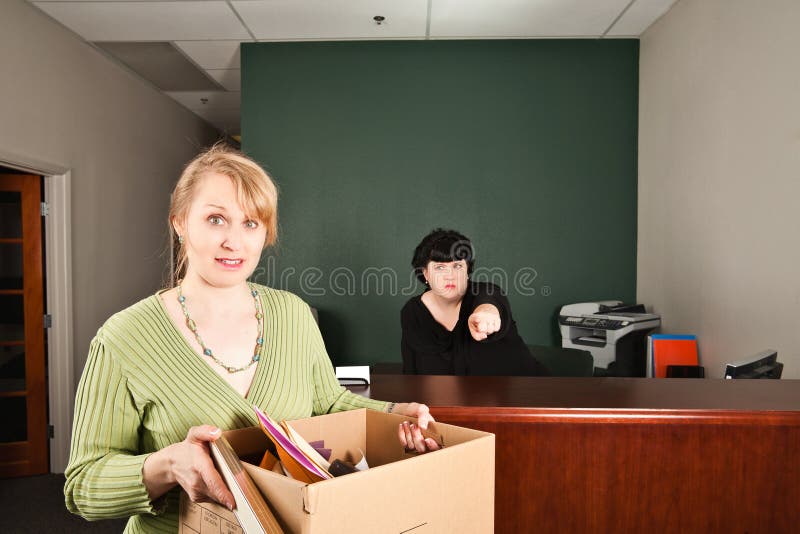 Fired Worker stock photo. Image of businesswoman, jobloss - 17371364