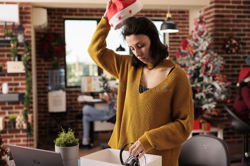 Fired Worker Packing Office Things Stock Photo - Image of fail, office ...