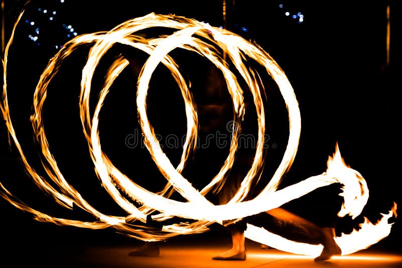 Firedancer stock image. Image of flame, burning, circle - 25700879