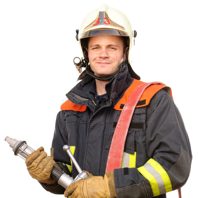 Firefighter stock photo. Image of emergency, protection - 19511714