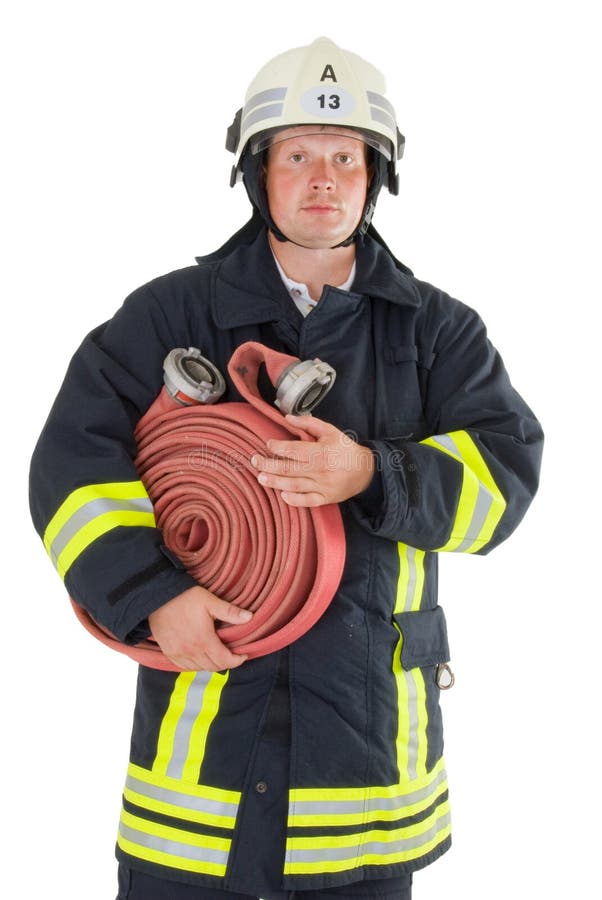 Sad fireman stock image. Image of action, firefighter - 7222645