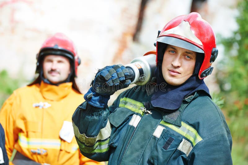 Firefighter crew stock image. Image of fighter, safety - 46592617