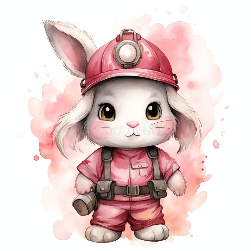 Firefighter Bunny Stock Illustrations – 110 Firefighter Bunny Stock ...