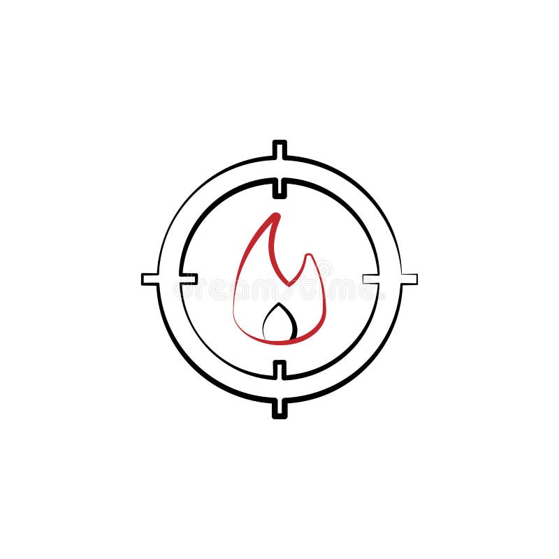 Fire Cross Badge Color Stock Illustrations – 118 Fire Cross Badge Color ...