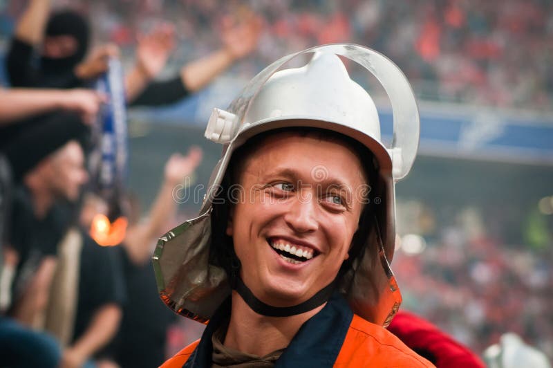 Firefighter editorial stock photo. Image of burned, courage - 38763793