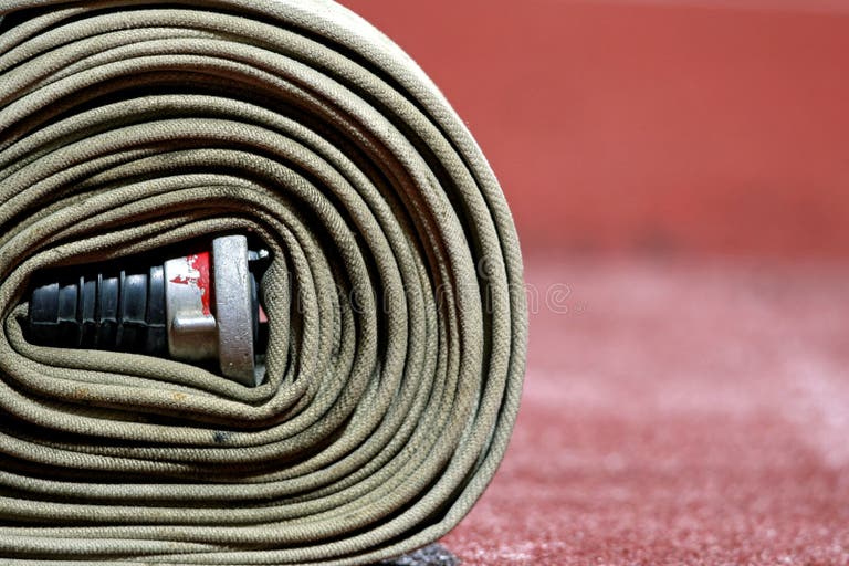 Firefighter hose stock image. Image of connect, tube - 16081167