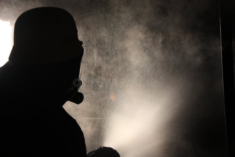 Firefighter editorial image. Image of burn, insert, water - 48353640