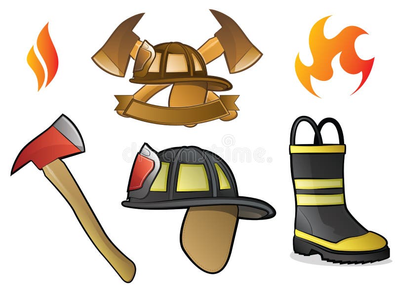 Fireman Tools Clipart