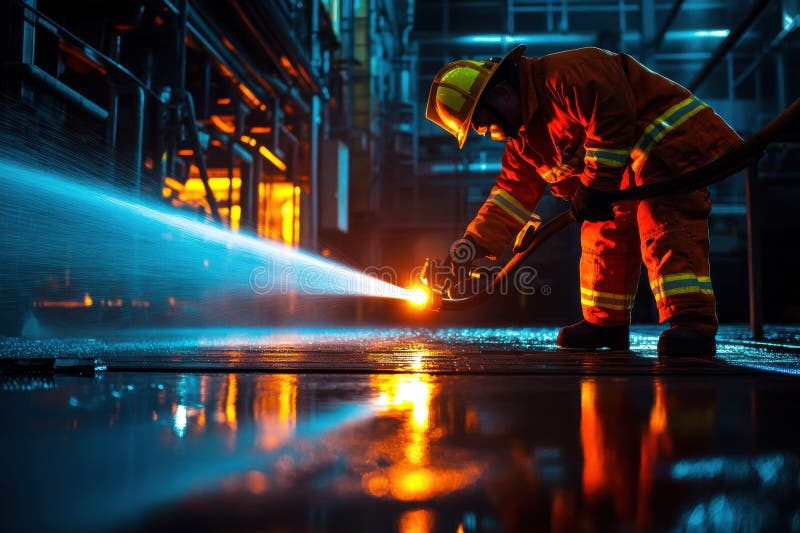 Firefighter Full Gear Protective Uniform Safety Equipment Emergency ...