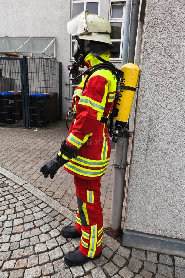 Firefighter stock image. Image of macho, occupation, adult - 40693827