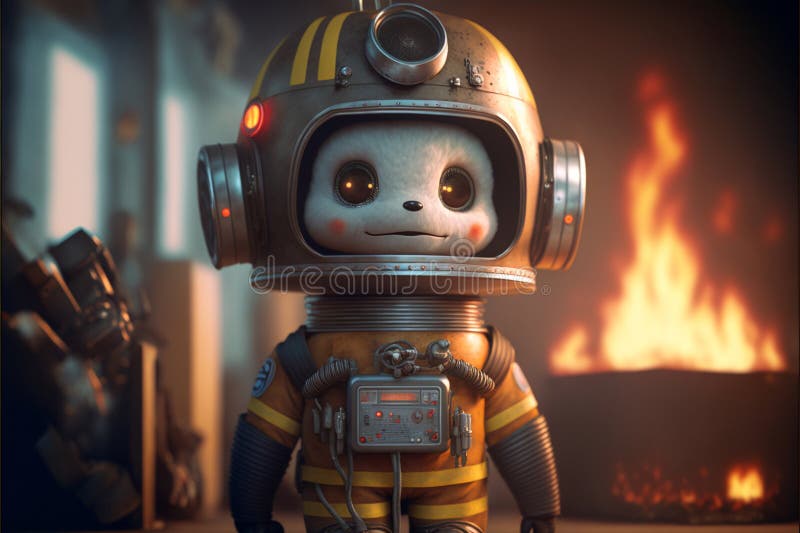 Firefighter Robot Stock Illustrations – 123 Firefighter Robot Stock ...