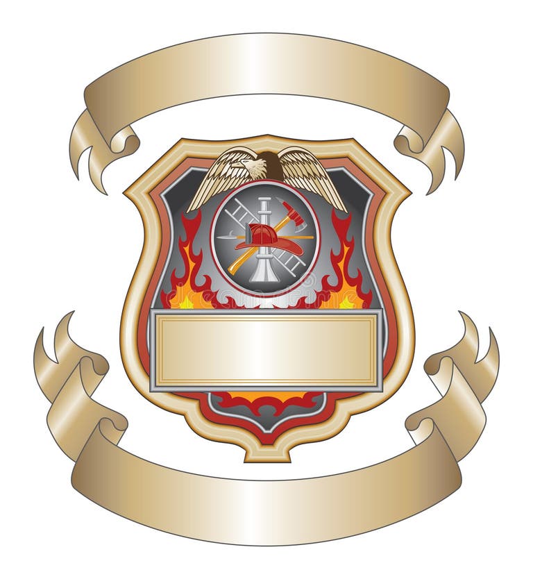 Fire Department Shield Stock Illustrations – 1,786 Fire Department ...