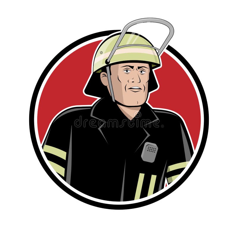 Round Firefighter Logo Stock Illustrations – 120 Round Firefighter Logo ...