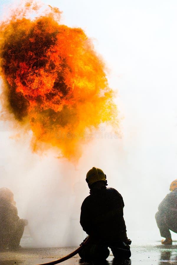 Firefighter Training editorial stock image. Image of attack - 103574019