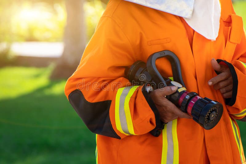 Firefighter Training,Instructor Training on the Use of Fire Hoses ...