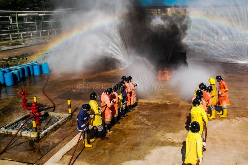 Firefighter editorial photo. Image of work, department - 40860516