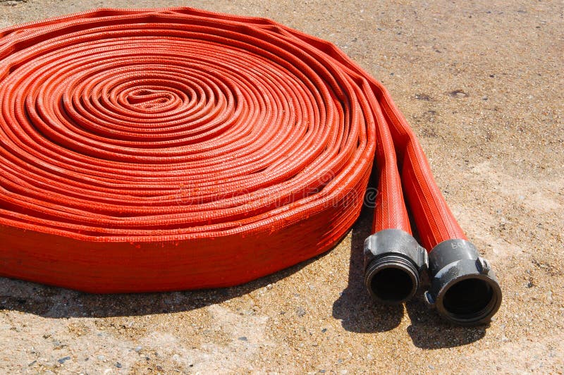 Fire Hose stock photo. Image of monitor, turning, firefighter - 23071348